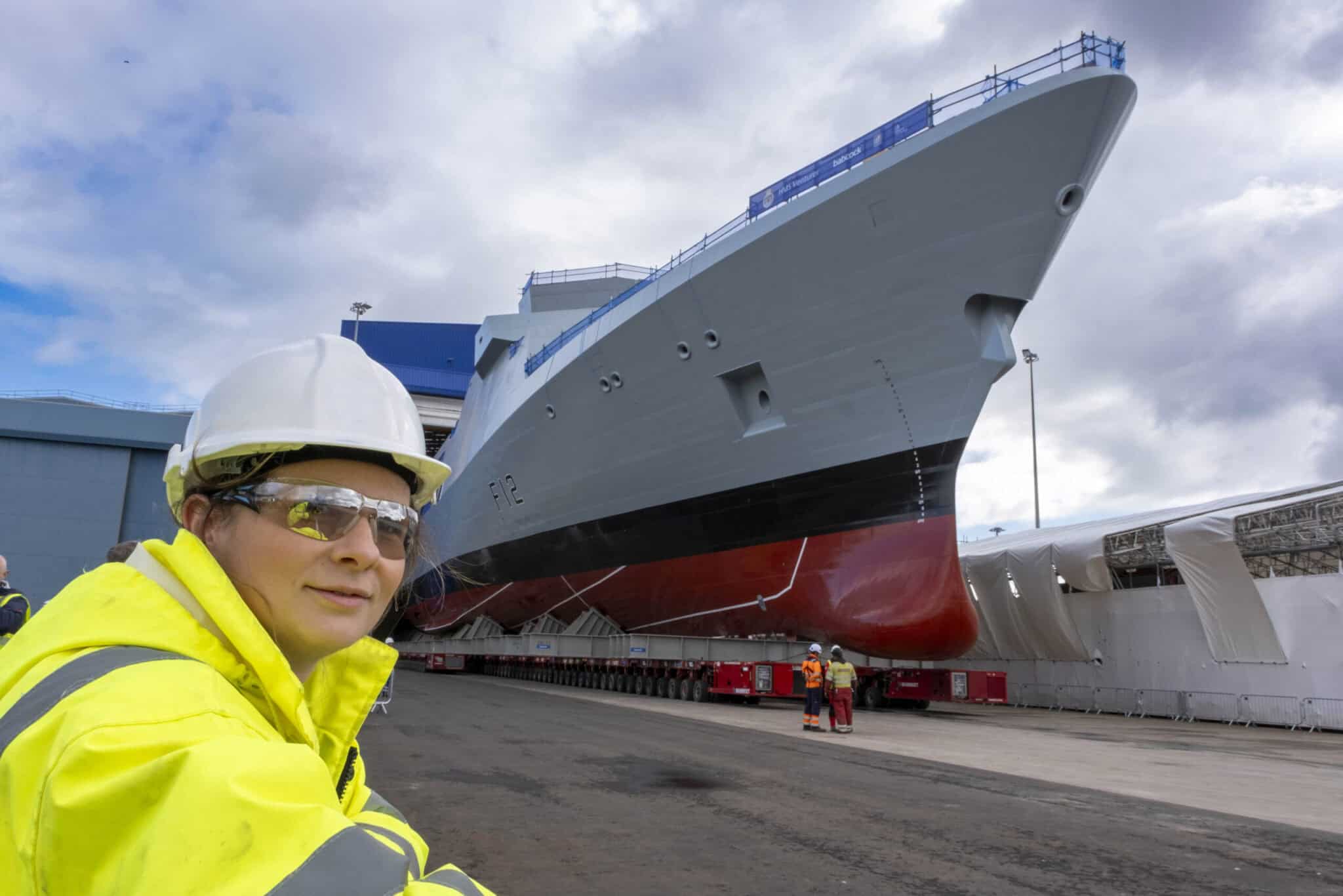 HMS Venturer ventures forth as the First Type 31 frigate makes its ...