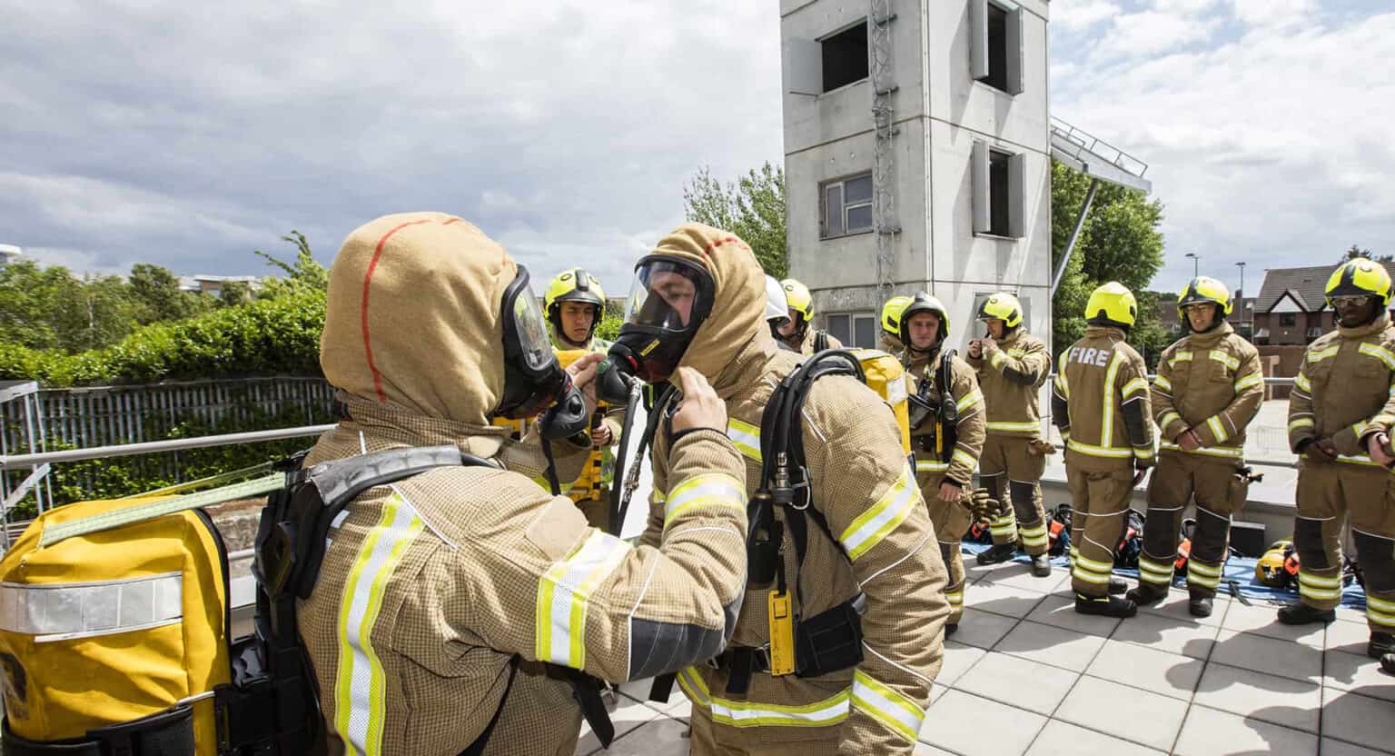 Training London Fire Brigade - Babcock International Group