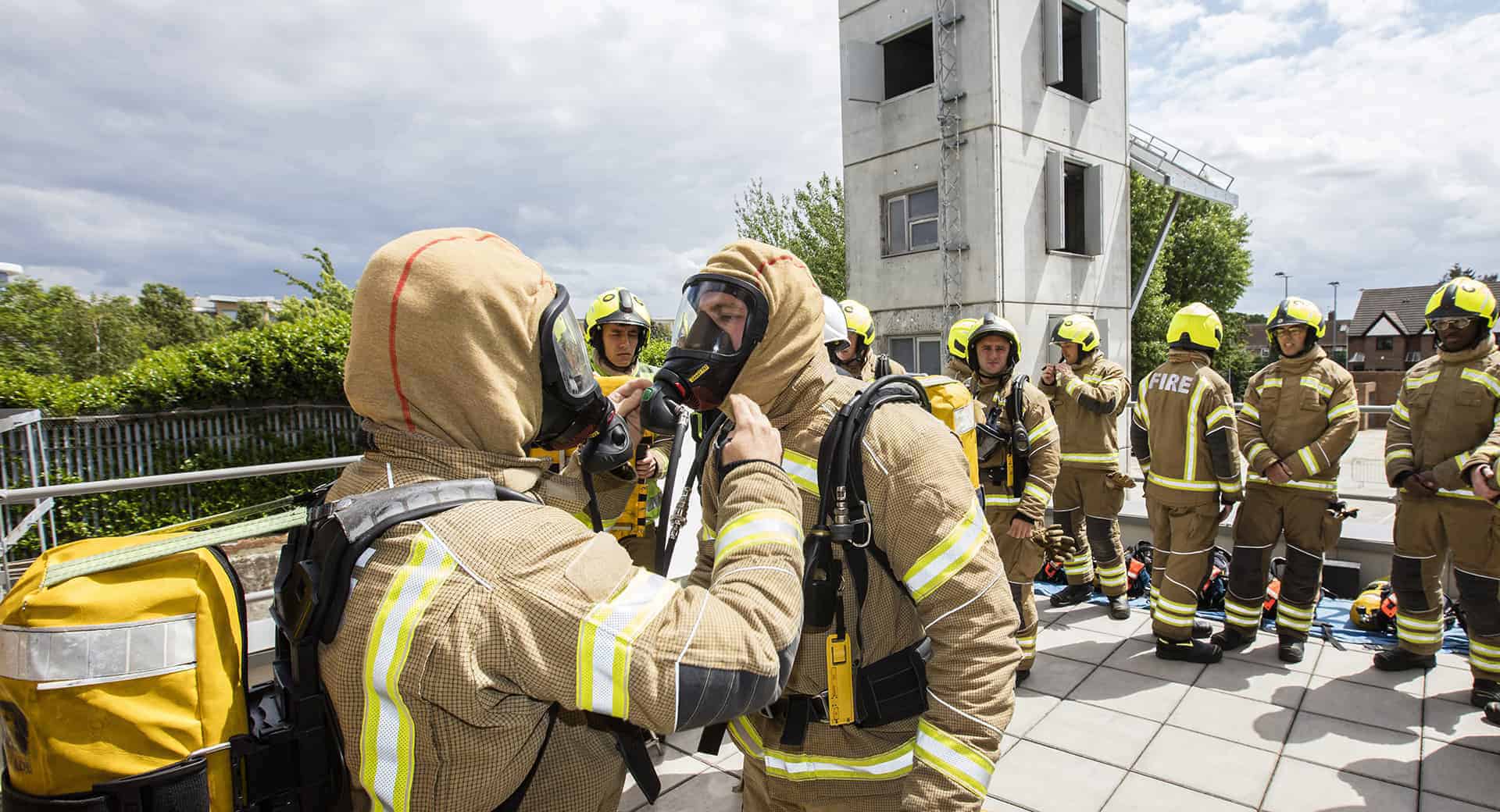 Training London Fire Brigade - Babcock International Group