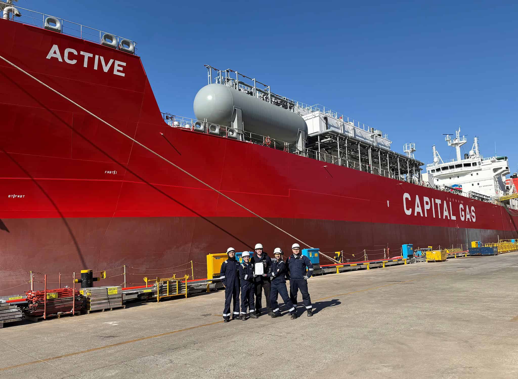 Babcock’s LGE business reaches new milestone as ecoCO2®-equipped vessel ...